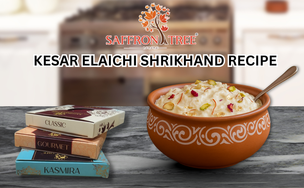 Kesar (Saffron) Elaichi Shrikhand Recipe – SaffronTree